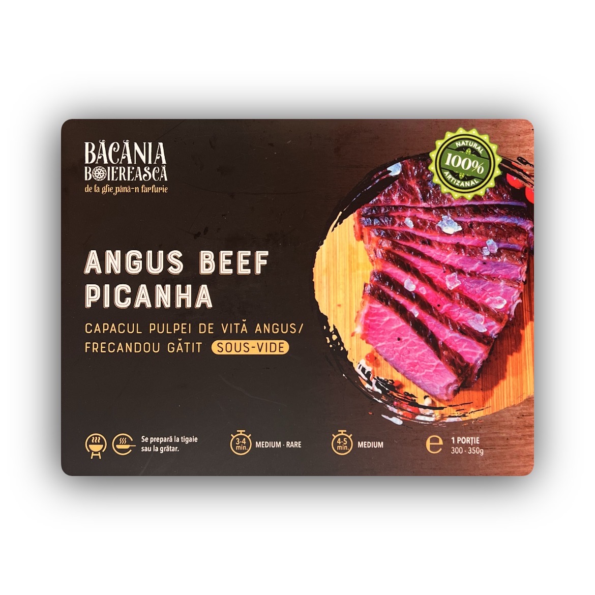 Parizer de vita Black-Angus 300-350g - Fabricat La Noi